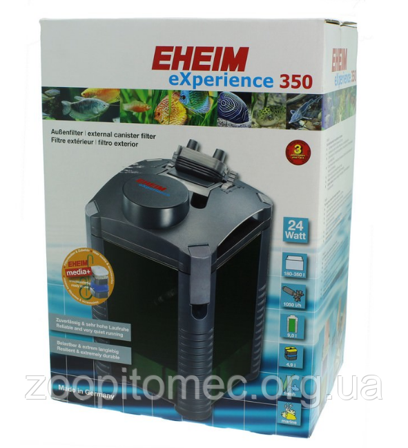 Внешний фильтр EHEIM (Эхейм) eXperience 350 для аквариумов до 350 л ...