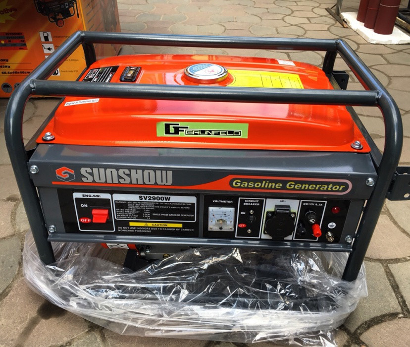 Купить Бензиновый генератор SUNSHOW SV2900W в Одессе от компании ...