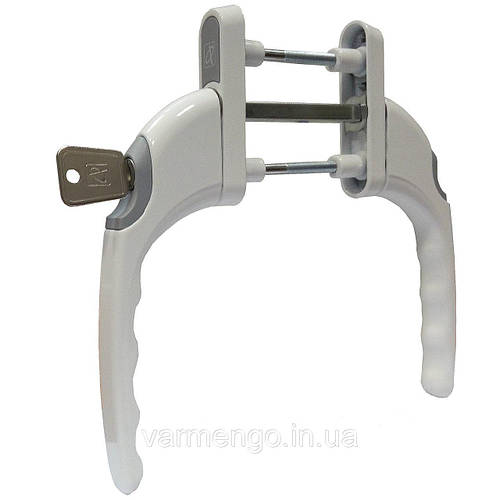 Ручка двухсторонняя на балконную металлопластиковую дверь Оконная с ...