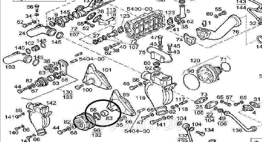 Підшипник муфти вентилятора Iveco Eurotech Stralis Eurotrakker Івеко ...