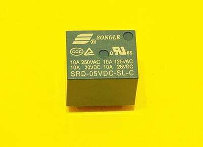 Реле SRD-05VDC-SL-C (5 контактів) оригінал (ID#2486699197), ціна: 33.23 ...