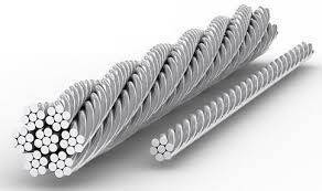 Канат стальной DIN 3068, DIN EN 12385-4, ISO 2408 КОНСТРУКЦИЯ: 6x24(1о ...