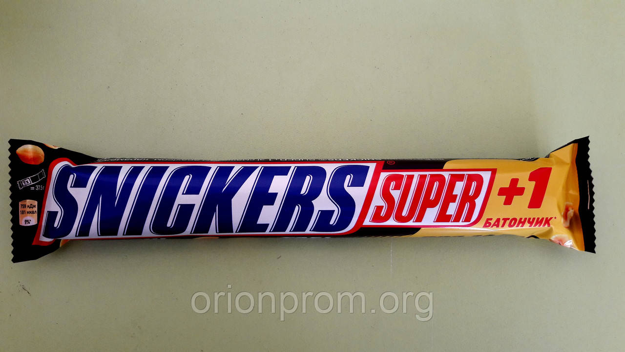 Шоколадный батончик Snickers Super 2+1 112,5 г