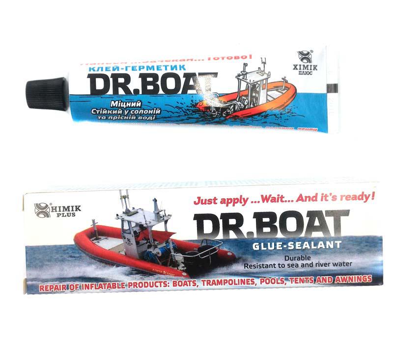 Клей Герметик для лодок из ПВХ и резины водостойкий Dr. Boat 40мл. Клей ...