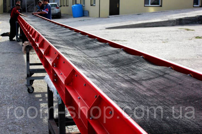 Стрічковий транспортер (конвейєр) ширина 1000 мм довжина 2 м., ціна ...