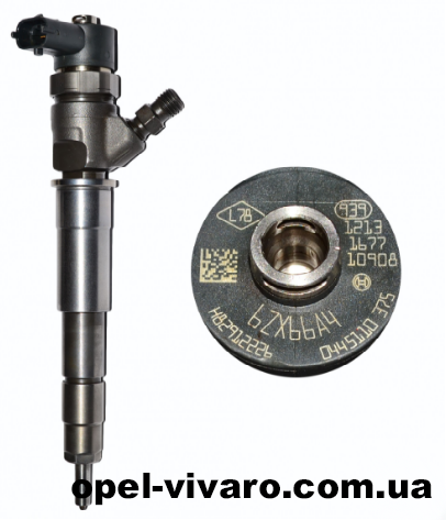 0445110375 Форсунка Bosch 10- Renault Master III 2010-2018 (ID ...