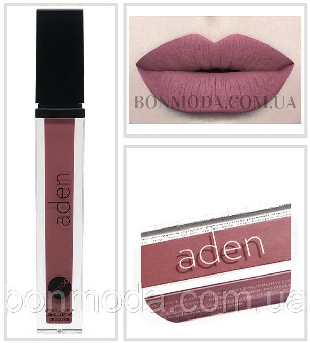 Aden Tattoo Effect Lipstick Матовая жидкая помада для губ № 03: продажа ...