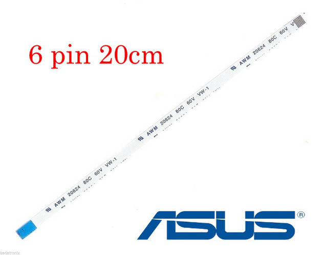 Кабель шлейф кнопки включения ASUS X450CC F550V X750 - 6 pin 20см FFC ...
