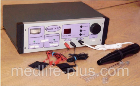 Аппарат для местной дарсонвализации и гальванизации АмДГ - ИСКРА-4 (ID ...