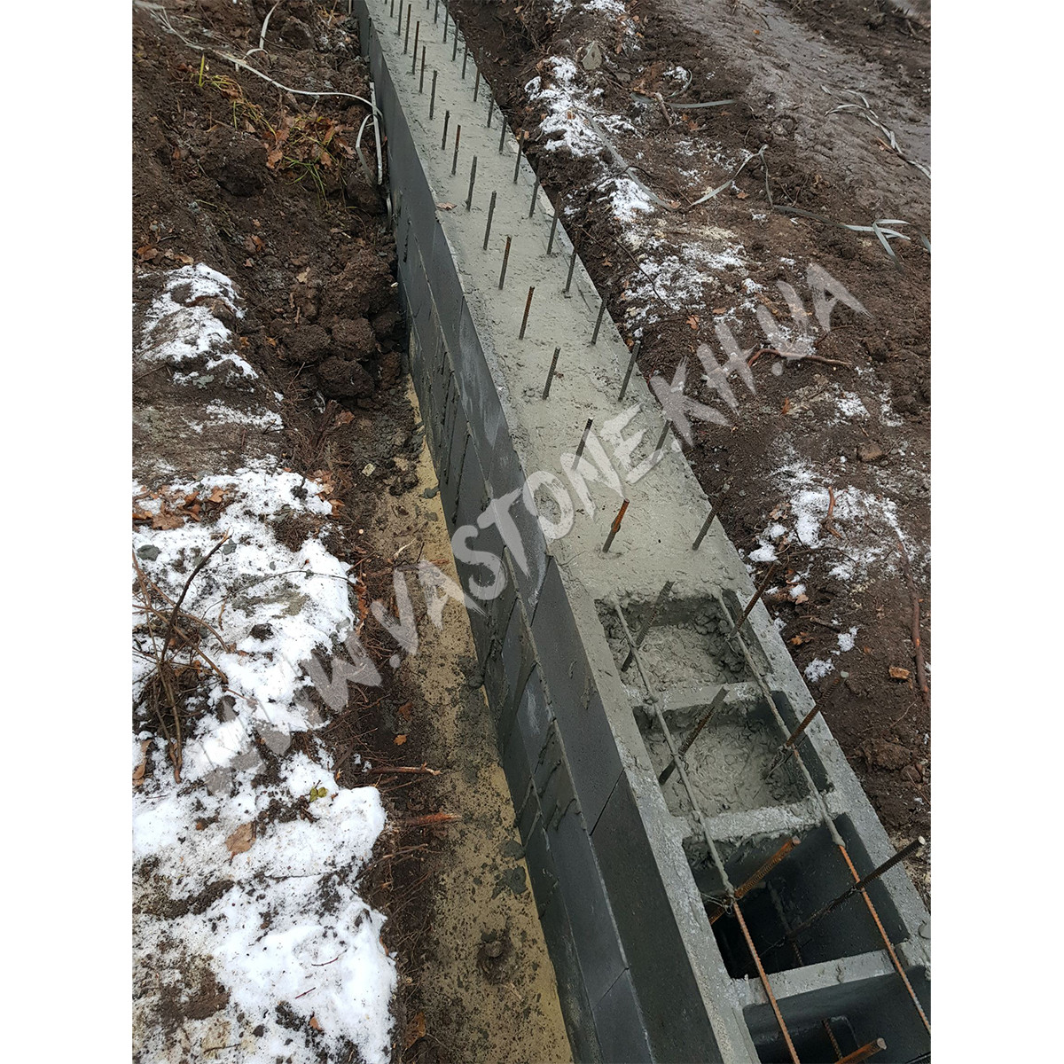 Купить Несъемная опалубка для фундамента (блок из бетона), цена 77.99 ...