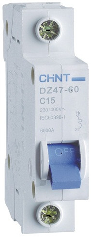 Автоматические выключатели CHINT DZ47-60 1P C 16A 4,5kA на DIN-рейку продажа, цена автомата ...