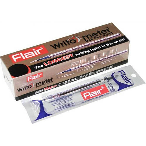 Купить Стержень шариковый Flair 1W Writometer ball 10км черный, цена 10 ...