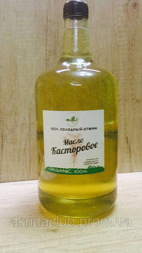 Касторовое масло первого холодного отжима, 1,75 литра, стекло! Индия ...