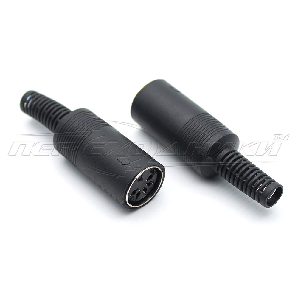 Роз'єм гніздо 5 pin DIN 45% на кабель (пластик), ціна 23 грн — Prom.ua ...