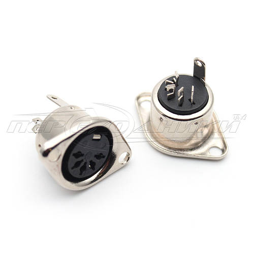 Роз'єм гніздо DIN 5 pin 45% монтажне (метал) (ID#753272532), ціна: 20 ₴, купити на Prom.ua