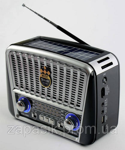 Купити Радіоприймач Golon RX-456 Solar c Ліхтариком і Сонячною Панеллю ...