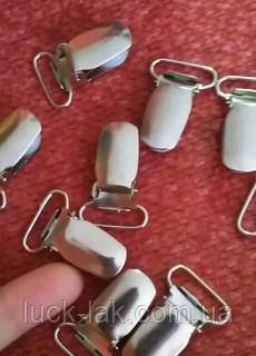 Купить Зажимы, клипсы металлические для чулок, подтяжек 20 мм, с ...