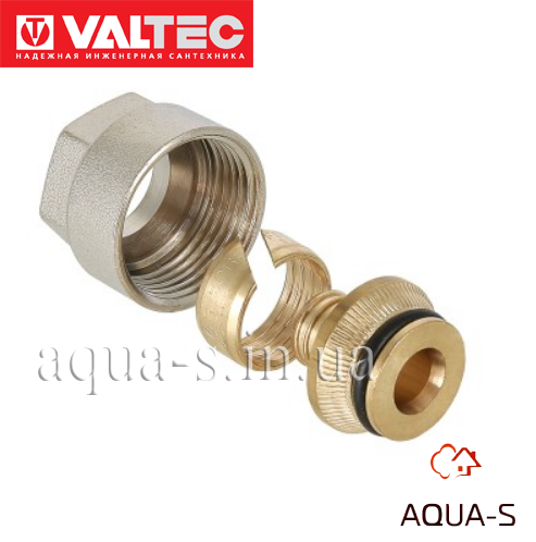 Фітинг колекторний Valtec 16 (2,0)x3/4" для труб теплої підлоги (Італія ...