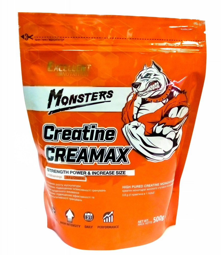Купити креатин Monsters Creatine Creamax 500 g недорого | Інтернет ...