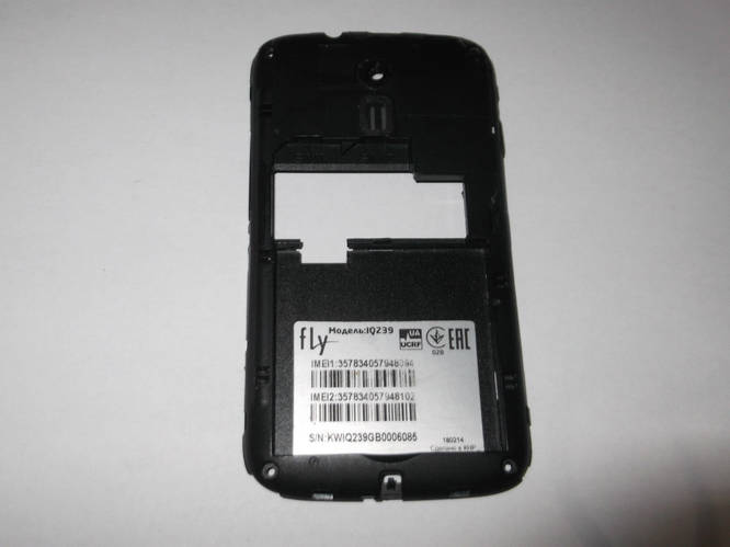 Купити Середня частина fly IQ239 Era Nano 2 б/у ОРИГІНАЛ 100 %, ціна 29 грн - Prom.ua (ID ...