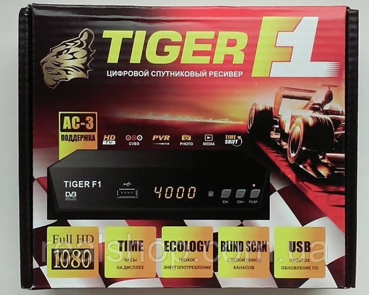 Tiger F1 HD ресивер + бесплатная прошивка! (ID#760112207), цена: 558.50 ...