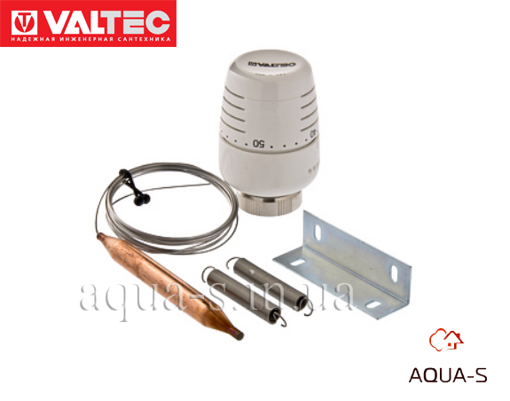 Термоголівка з накладним датчиком Valtec 2 м. (20-60 °C) накладка на ...