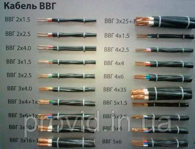 Кабель силовой ВВГнг 4х16: продажа, цена в Киеве. силовые кабеля ...