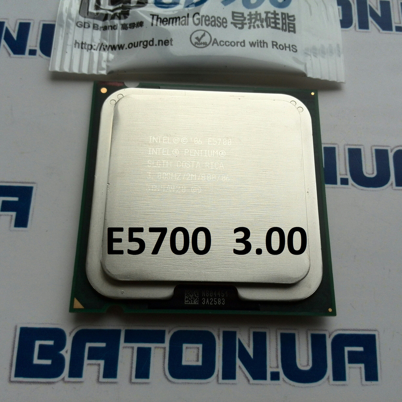 Процессор Intel® Pentium® E5700 3.00GHz 2M Cache 800 MHz FSB Socket 775 ...