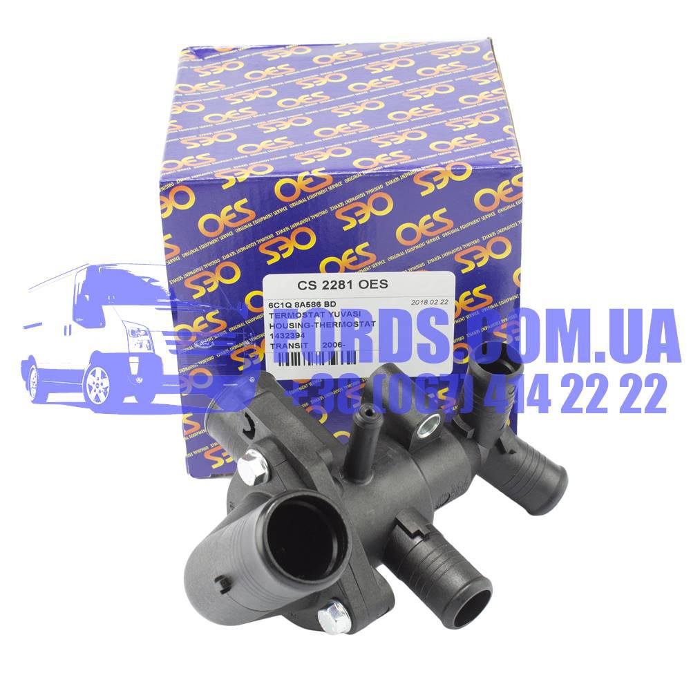 Корпус термостата FORD TRANSIT 2006-2014 (2.4TDCI) (1432394/6C1Q8A586BD ...