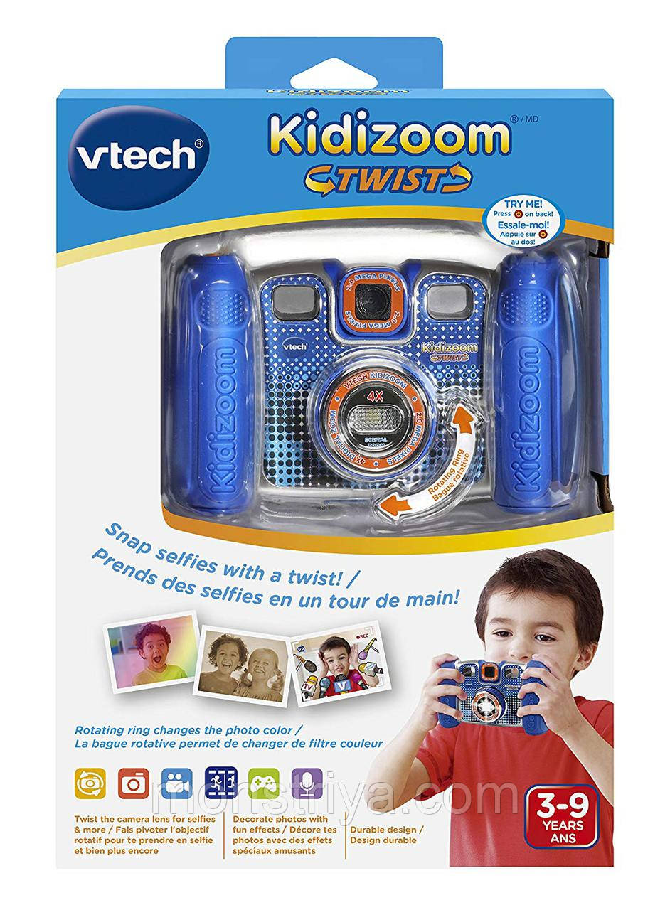 Детский цифровой фотоаппарат VTech Kidizoom Twist Connect: продажа ...
