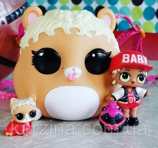 L.O.L. Surprise Biggie Pets - Hamster 100% Оригинал MGA Большой Питомцы ...