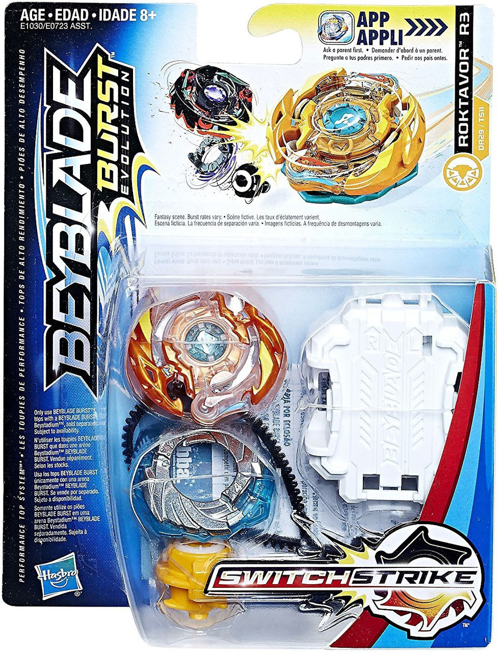 Beyblade Roktavor R3 Evolution Бейблейд Роктавор R3 Эволюция с пусковым ...