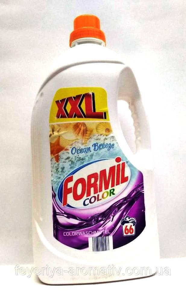 Гель для стирки цветного белья Formil Color Ocean Breeze 5л (66 стирок ...