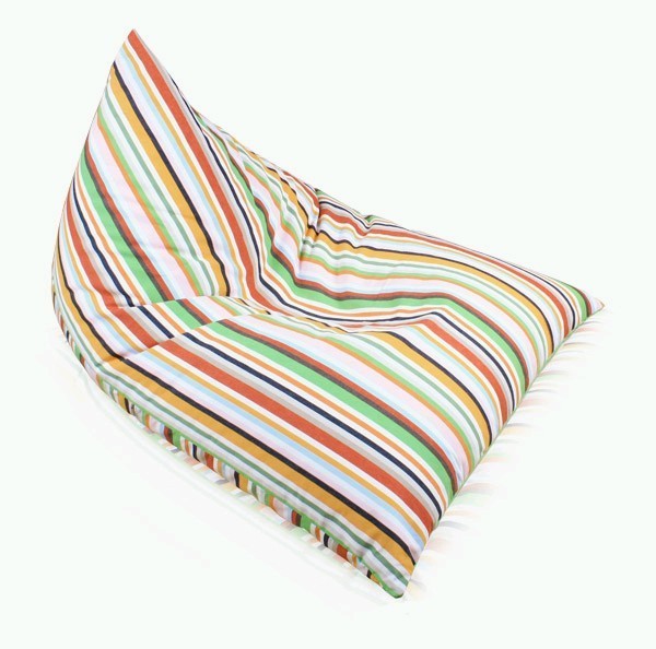 Бескаркасное Кресло Tetra Stripes (Кресло — мешок), Кресло для пляжа ...