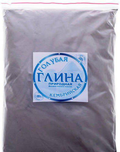 Купить Оригинал!Голубая глина (кембрийская) 1 кг, цена 179 грн — Prom ...