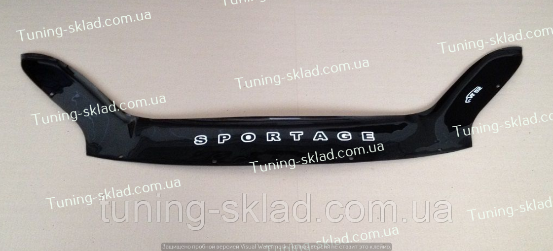 Дефлектор на капот KIA Sportage 4 (2015-) (КИА Спортэйдж), цена 738 грн ...