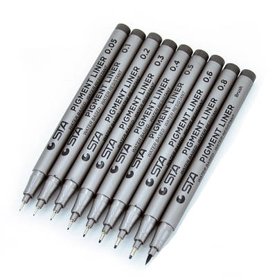 Ручка-лайнер Zebra 0.1 мм - купить недорого, Prom.ua: цены, акции и ...