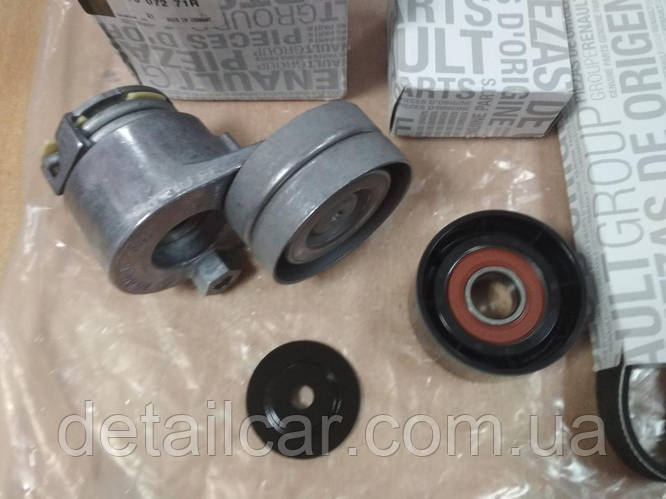 Комплект генератора (ролики+ремень) Renault Trafic 1.9 2001> (+AC ...