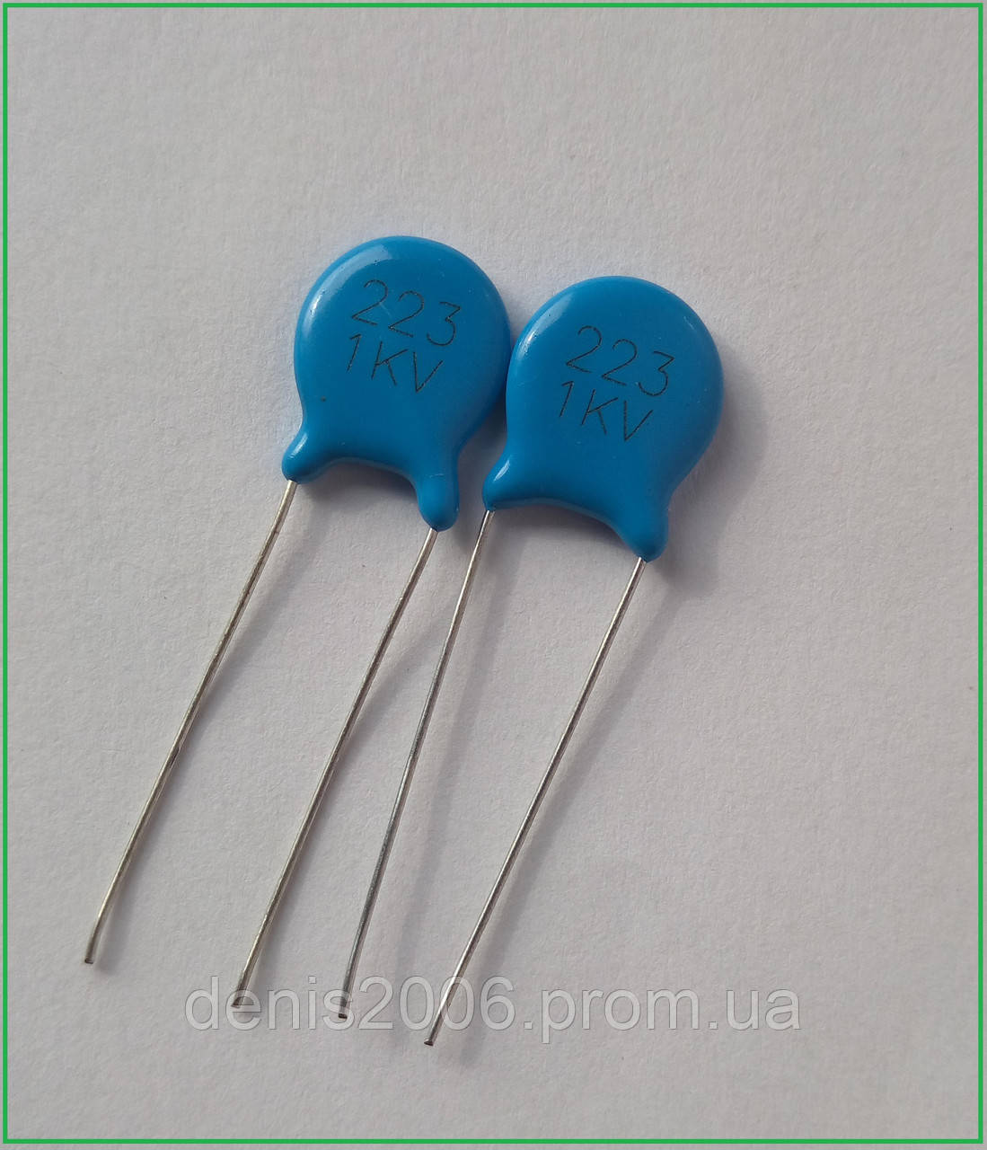 Високовольтний Конденсатор 0.022 mkF х 1000V, 223 1 KV (ID#774259443 ...