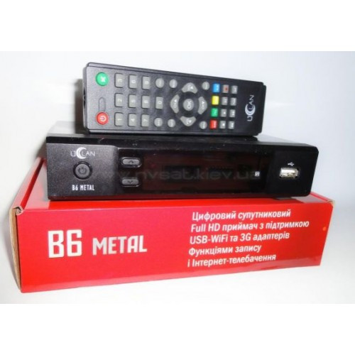 Спутниковый Ресивер UClan B6 Full HD METAL (U2C B6) — Купить Недорого на Bigl.ua (776290710)