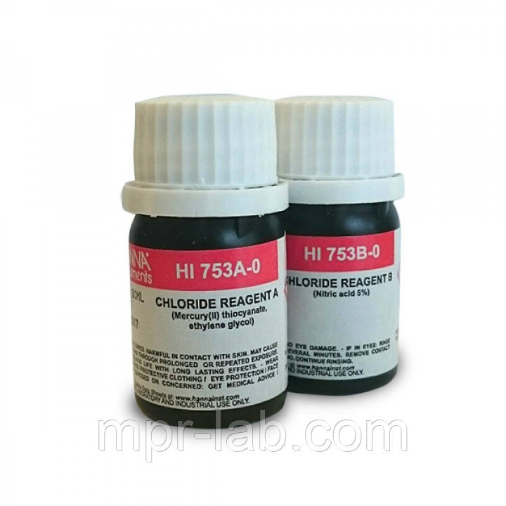 HI-753-25 HANNA набор тестов для определения хлора(25тестов),Германия ...