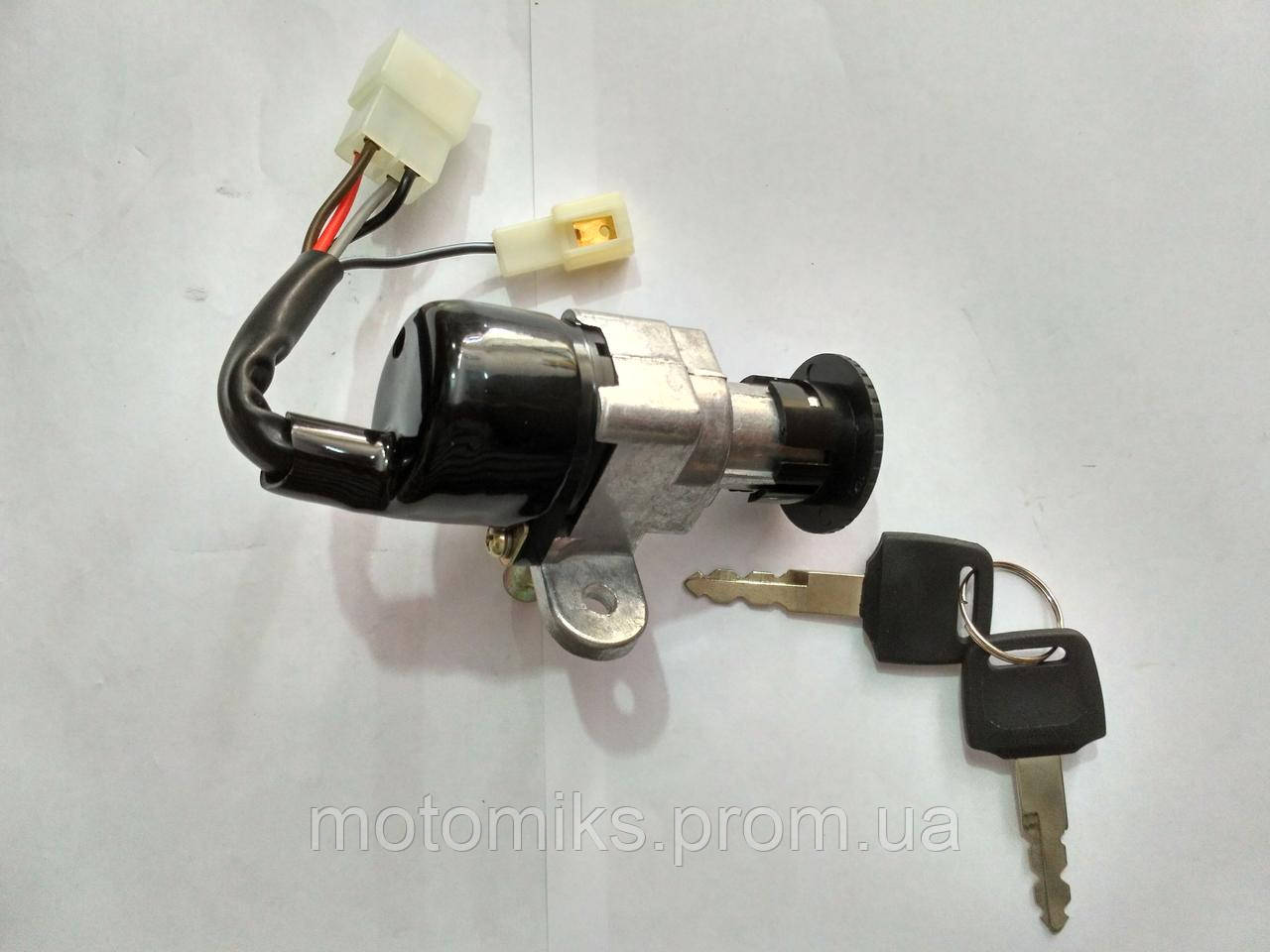 Купить Замок зажигания (голый) на китайский 4т скутер 125/150см3 (GY6 ...