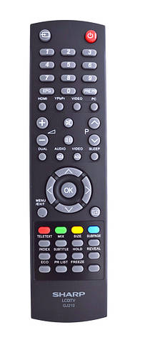 Купить Пульт для телевизора sharp gj210 , универсальный, цена 132 грн ...
