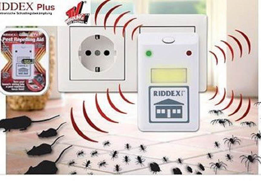 Відлякувач RIDDEX PLUS тарганів, гризунів, комах Pest Repelling Aid (ID ...