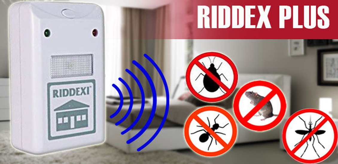 Відлякувач RIDDEX PLUS тарганів, гризунів, комах Pest Repelling Aid (ID ...