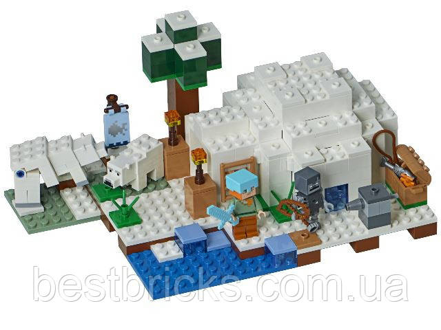 Купить Lego Minecraft Иглу 21142, цена 1400 ₴ — Prom.ua (ID#781267639)