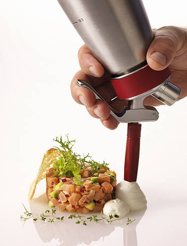 Сифон для взбивания сливок 0,5л. нержавеющая сталь Gourmet Whip, Isi ...