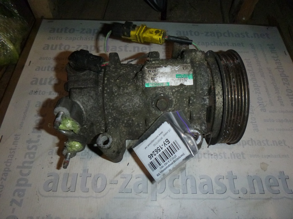 Компрессор Кондиционера (1,6 HDI 16V) Peugeot 308 2007-2013 (Пежо 308 ...