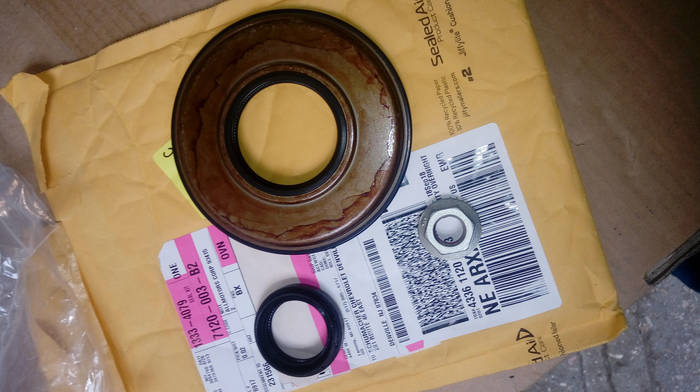 Сальники (прокладки) дифференциала заднего моста, к-т 2шт GM 0664217 ...