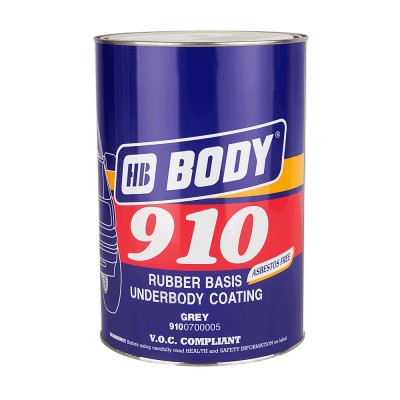 Антикорозионная Мастика BODY 910 (5 Кг) Серая на Основе Каучука — в Категории "Антикоррозионная ...